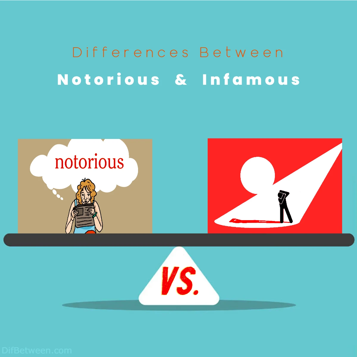 Notorious vs Infamous: Clear Distinctions