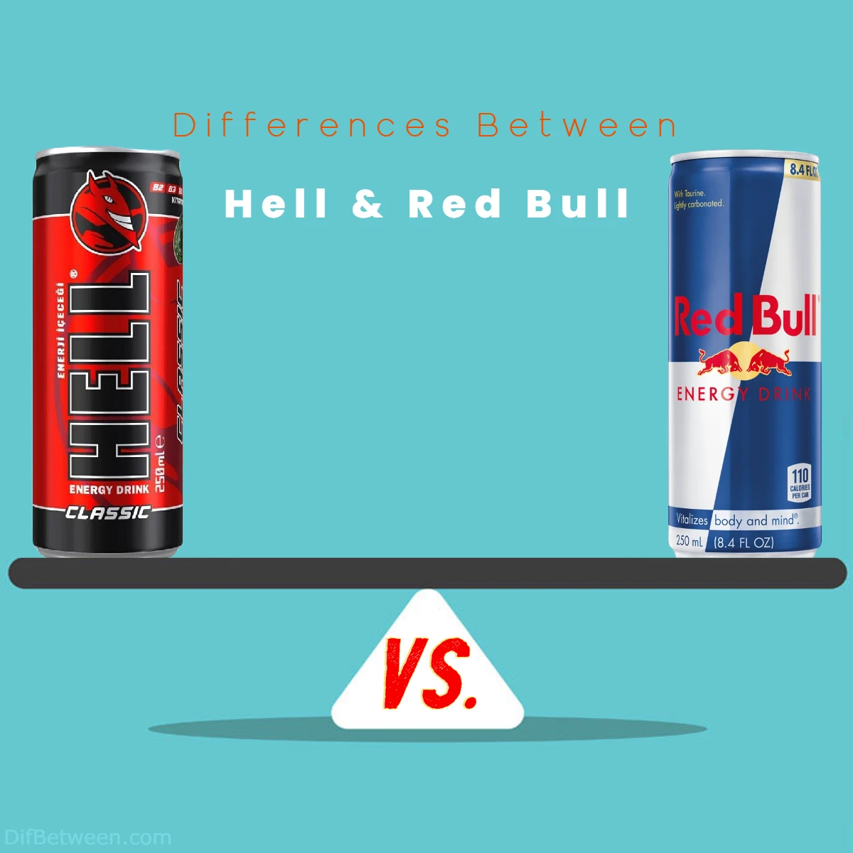 Hell vs. Red Bull: A Battle of Energy Titans