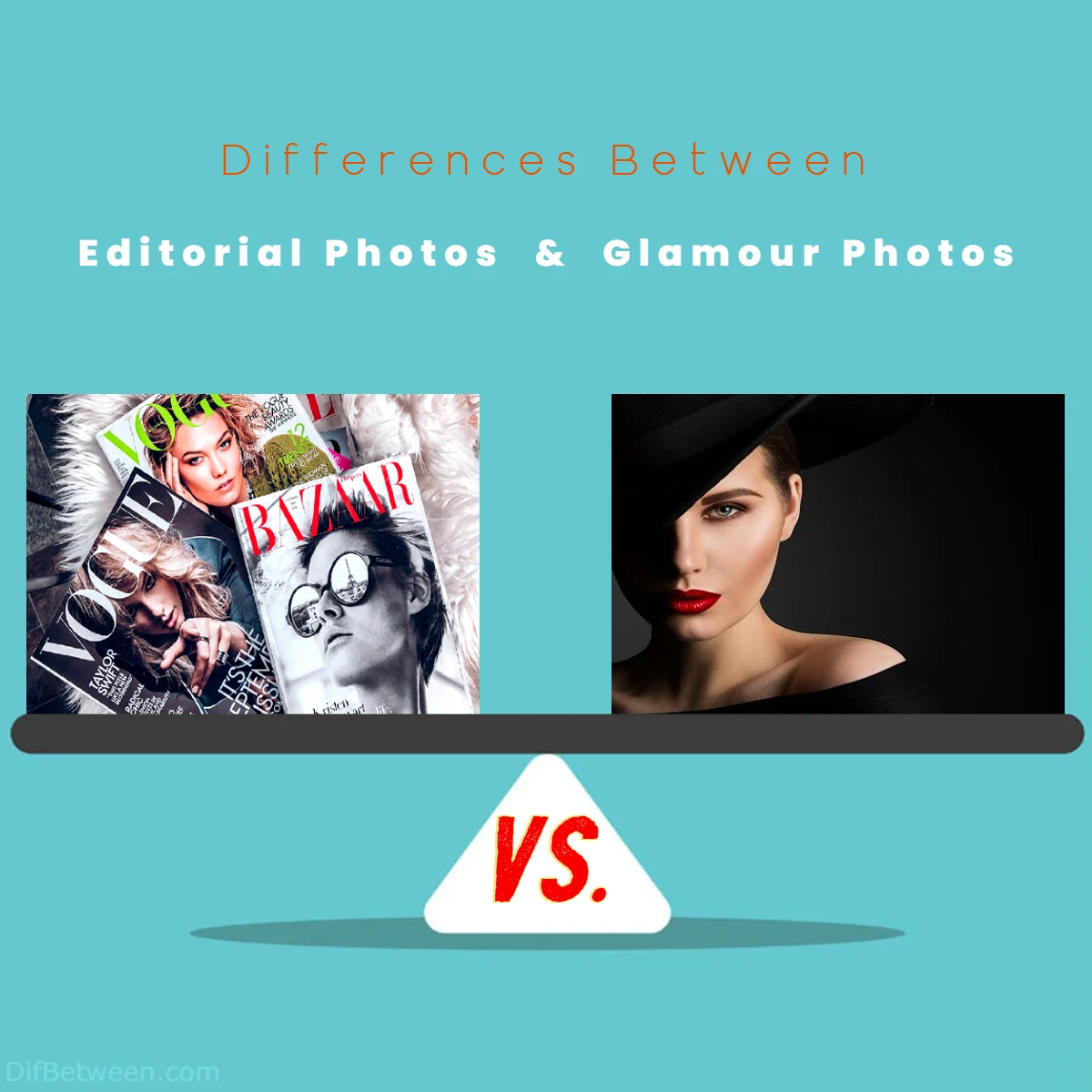 Editorial vs Glamour Photos: Key Differences Explained