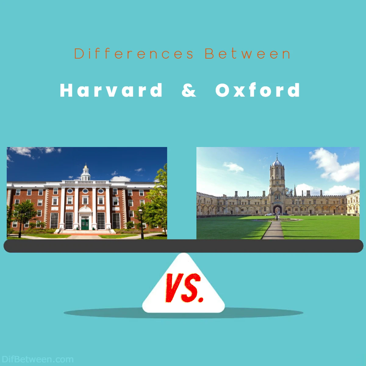 Harvard vs Oxford: Key Differences in Education & Culture