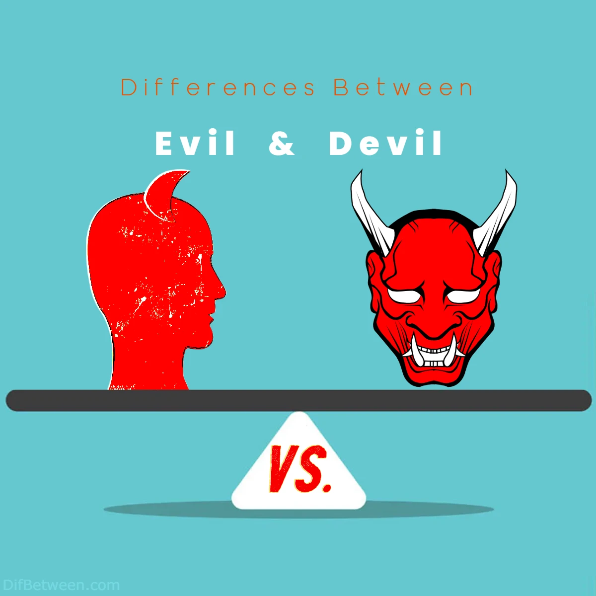 Understanding the Distinctions: Evil vs Devil