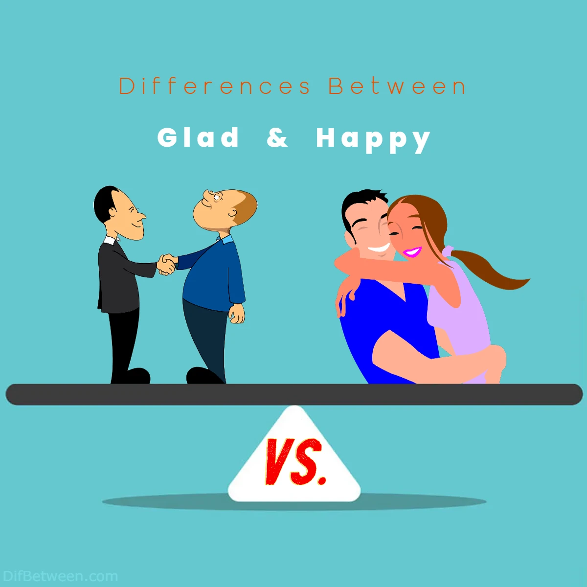 Glad vs Happy: Uncovering the Differences