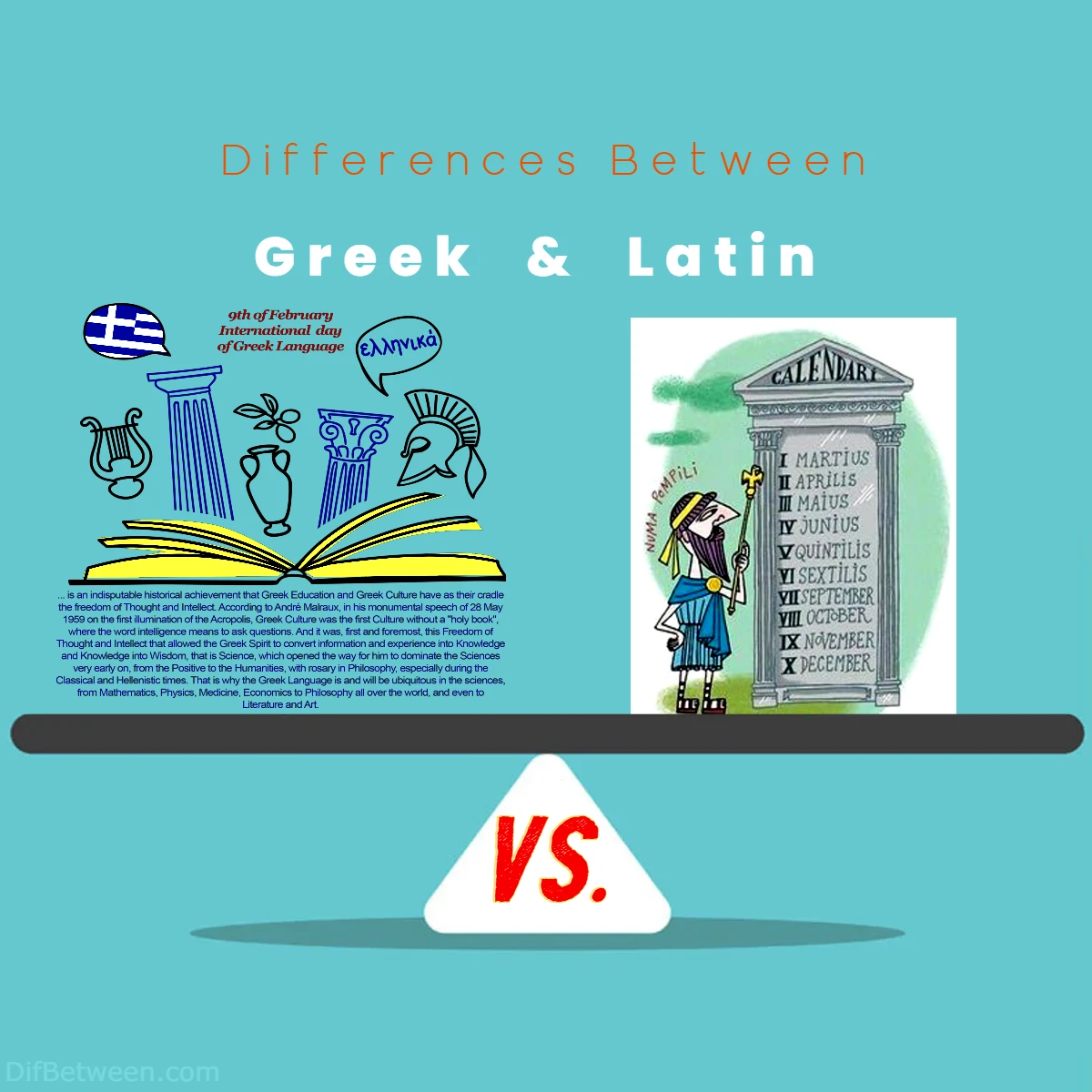 Greek vs Latin Languages: Key Differences Unveiled