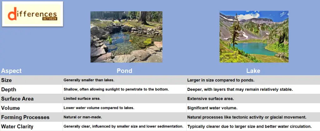 Pond vs Lake Differences: Navigating Aquatic Realms