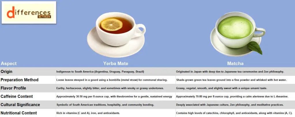 Yerba Mate vs Matcha: A Delightful Duel