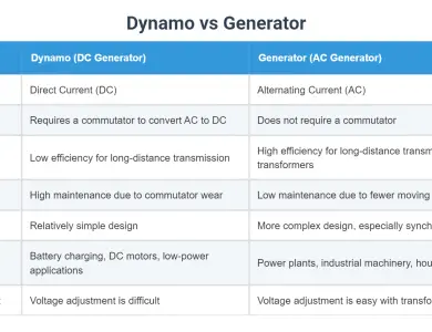 DC Motor vs DC Generator