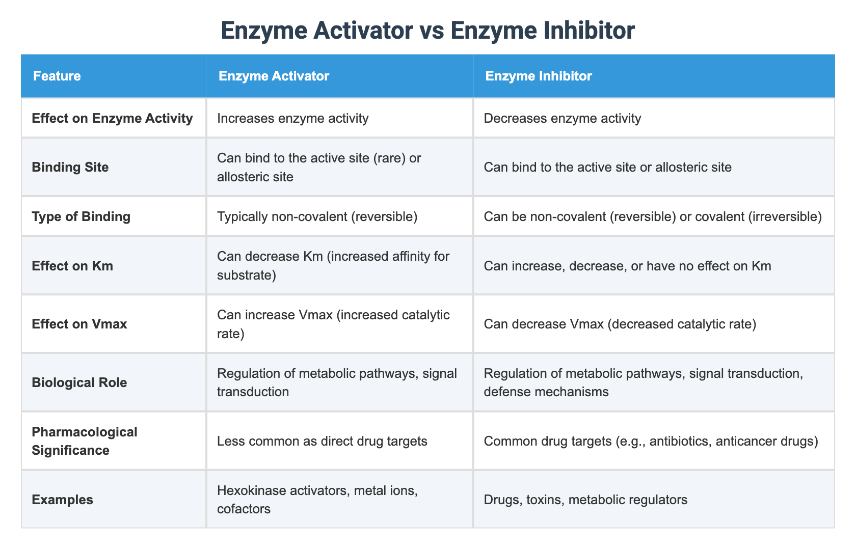 Enzyme Activator vs Enzyme Inhibitor