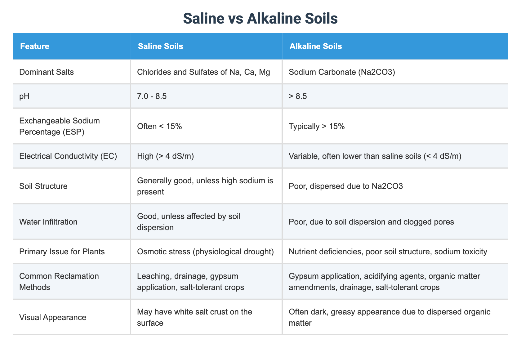 Saline vs Alkaline Soils