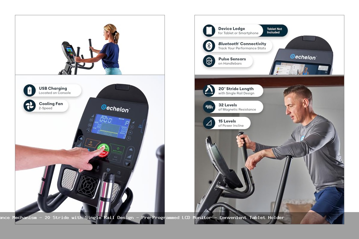 Echelon Elliptical Review: Home Gym Workout Machine