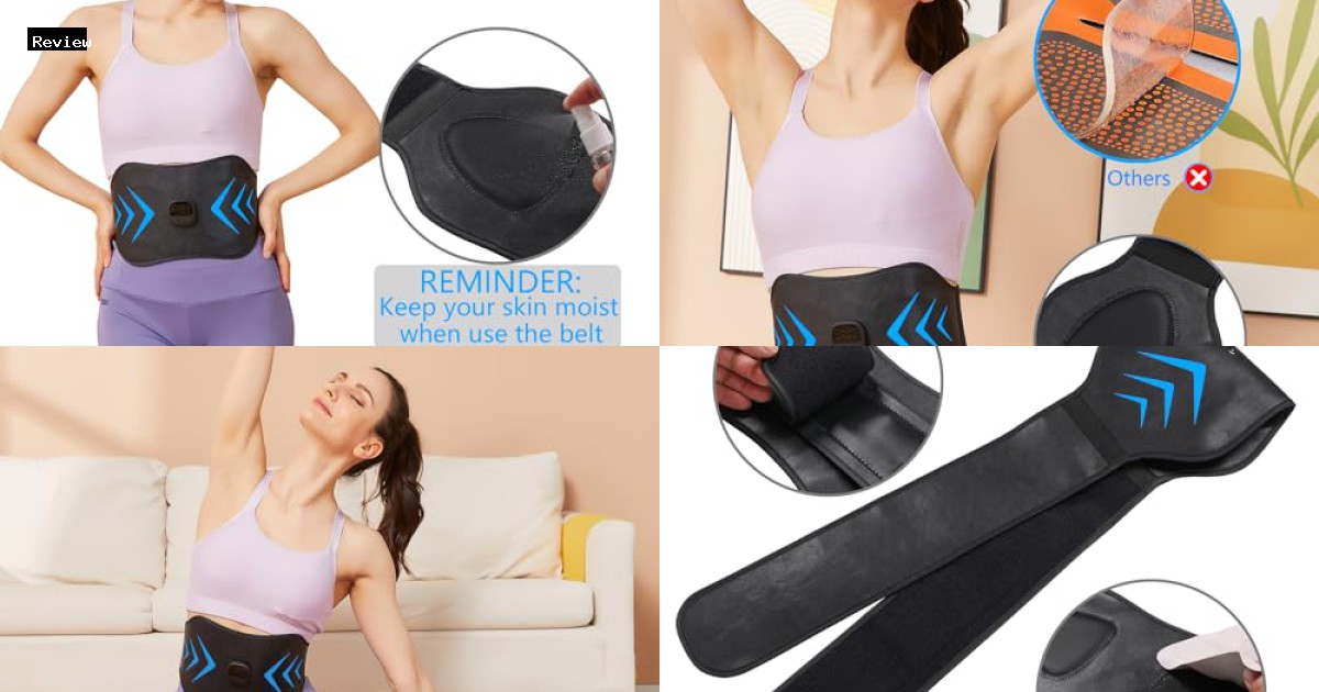 ABS Stimulator Review: EMS Ab Machine for Men & Women