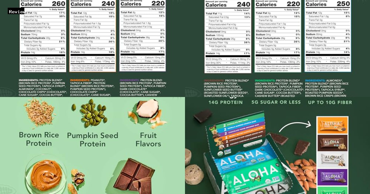 ALOHA Protein Bars Review: Vegan & Delicious!