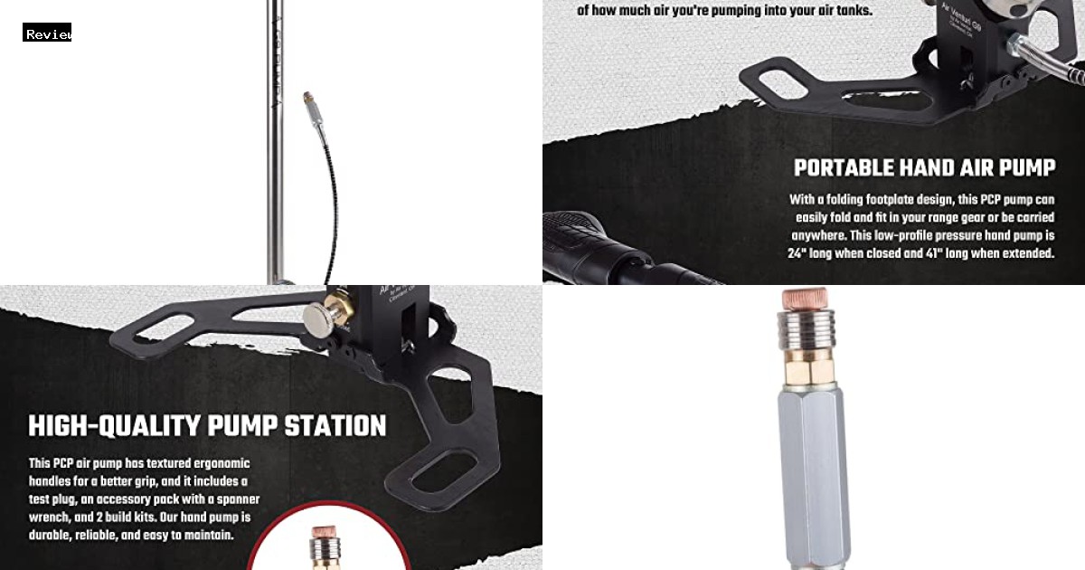 Air Venturi G9 4500 PSI PCP Airgun Hand Pump