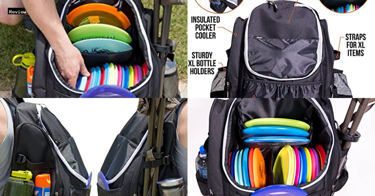 Athletico Power Shot Disc Golf Backpack Review