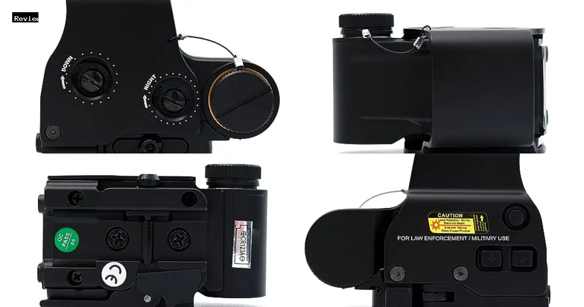 Bravary 558 Holographic Sight Red Green Dot Holo Sight Quick Detach ...