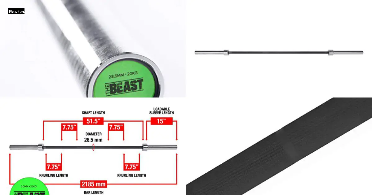 CAP Barbell THE BEAST Bar Review: Olympic Weightlifting
