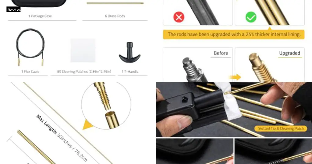 Gamo .177 Kit vs CVLIFE Cleaning Kit