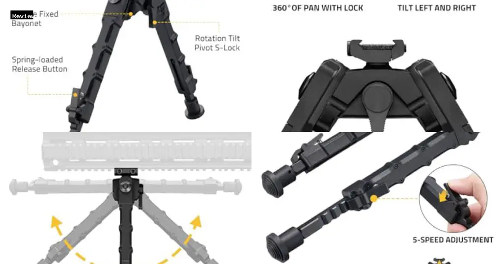 CVLIFE Rifle Bipod vs CVLIFE Tactical Bipod