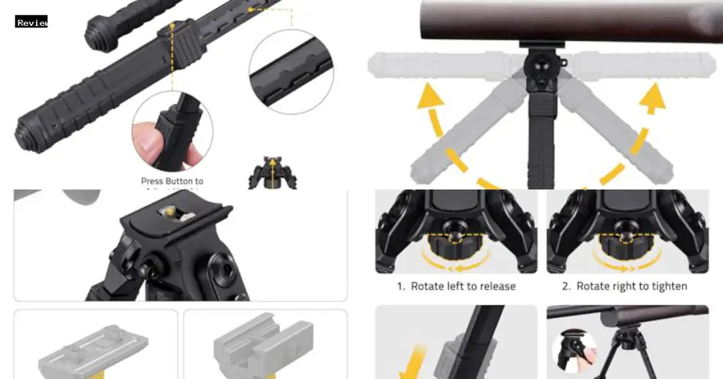 MidTen Bipod vs CVLIFE Bipod
