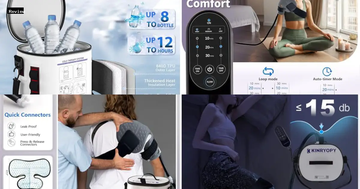 KINRYOPY Cold Therapy Machine Review