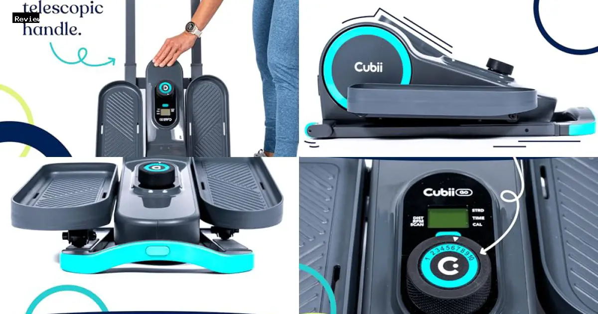 Cubii GO Aqua Elliptical Review: Compact & Quiet