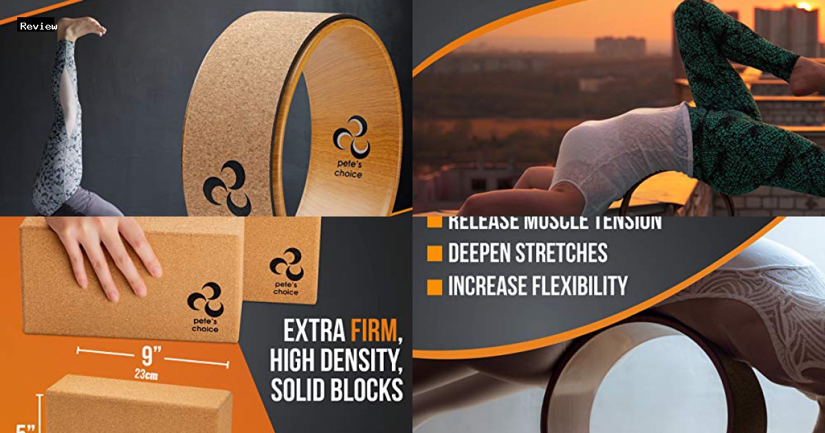 Pete's Choice Cork Yoga Wheel Set Review