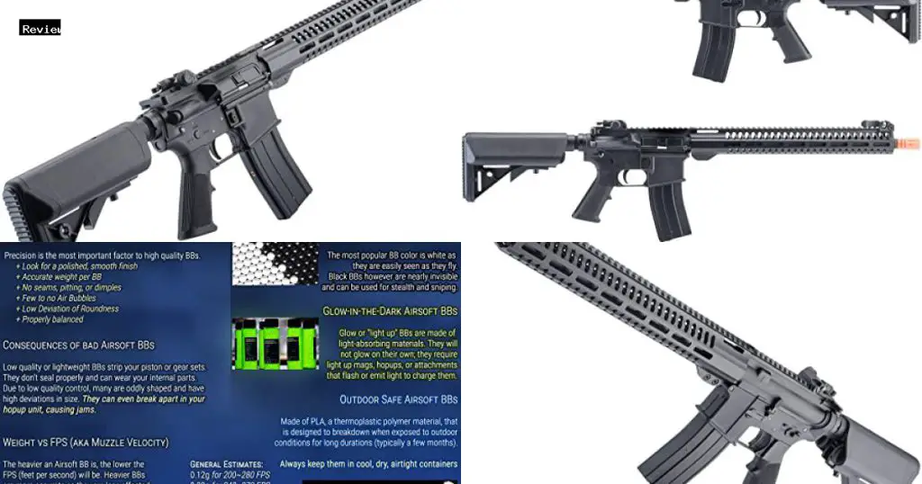 Airsoft Sniper Rifle vs Matrix M4 GBB Rifle