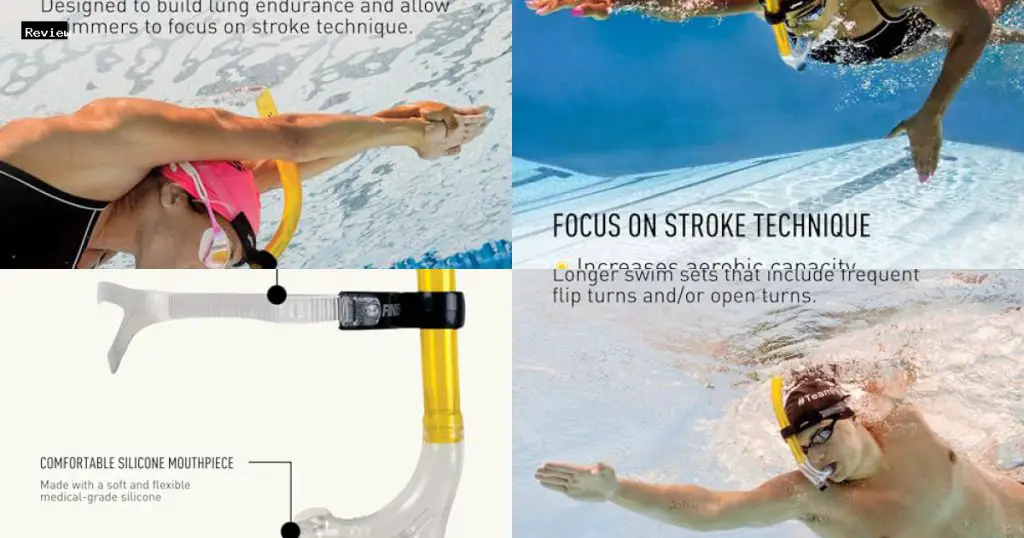 FINIS Snorkel vs Speedo Bullet Head Snorkel