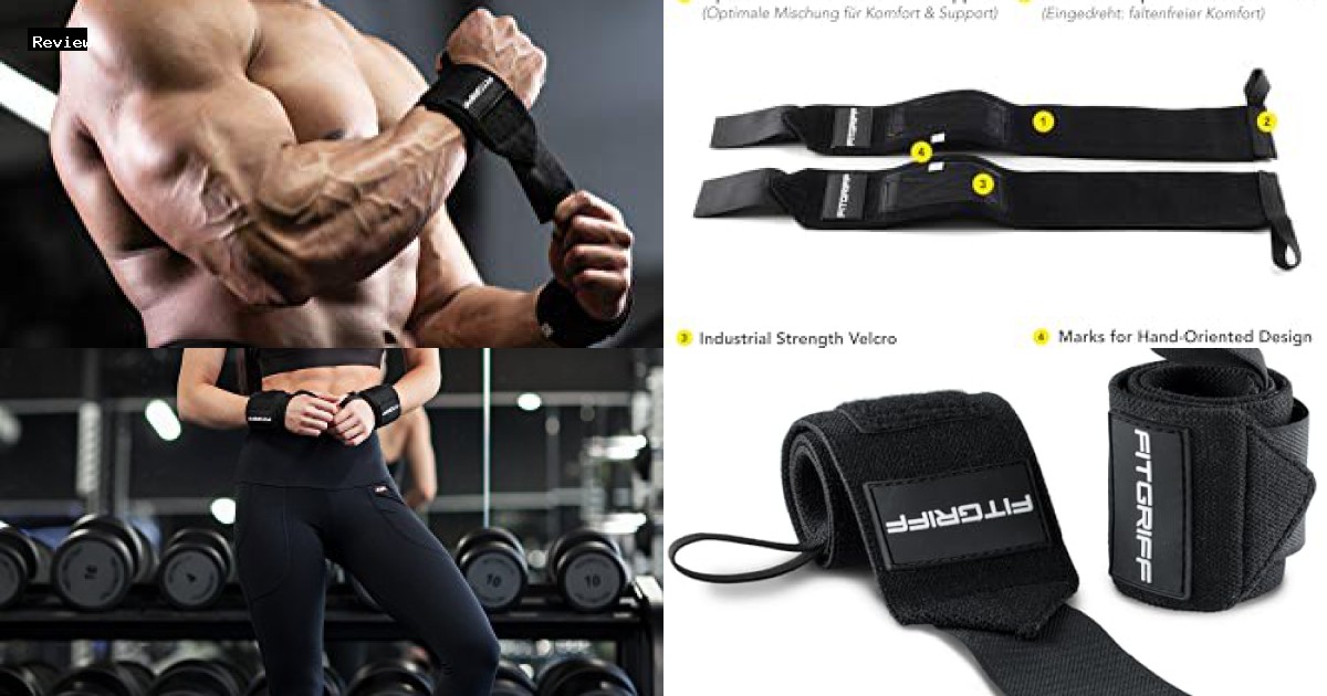 Fitgriff Wrist Wraps Review: Gym, Bench Press Support