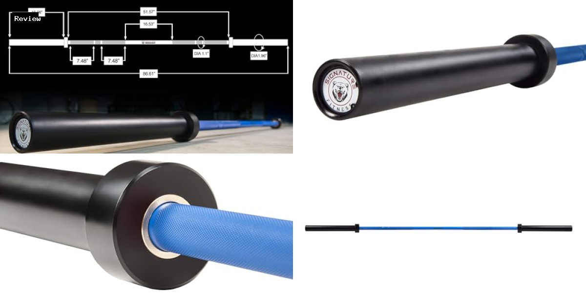 Fitvids Olympic Barbell Review: Cerakote & Strength