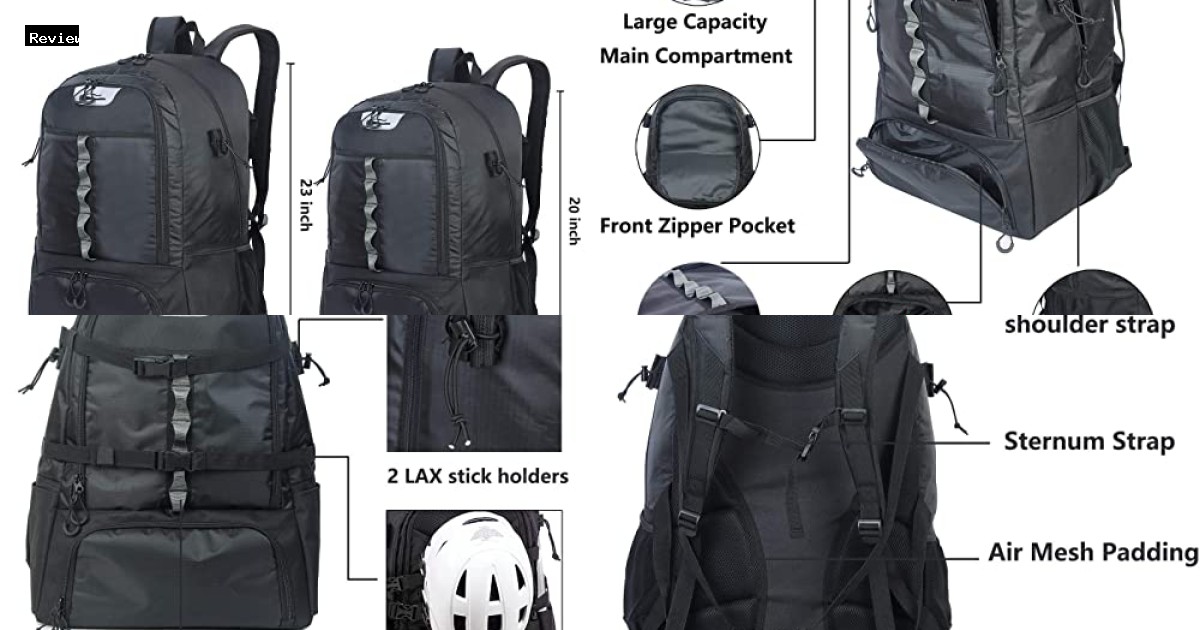 G GATRIAL Lacrosse Backpack Review: Extra Large!