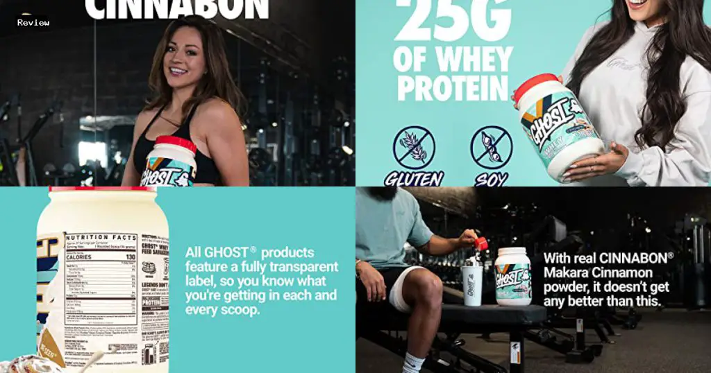 GHOST Whey Cinnabon vs Momentous Grass-Fed Whey