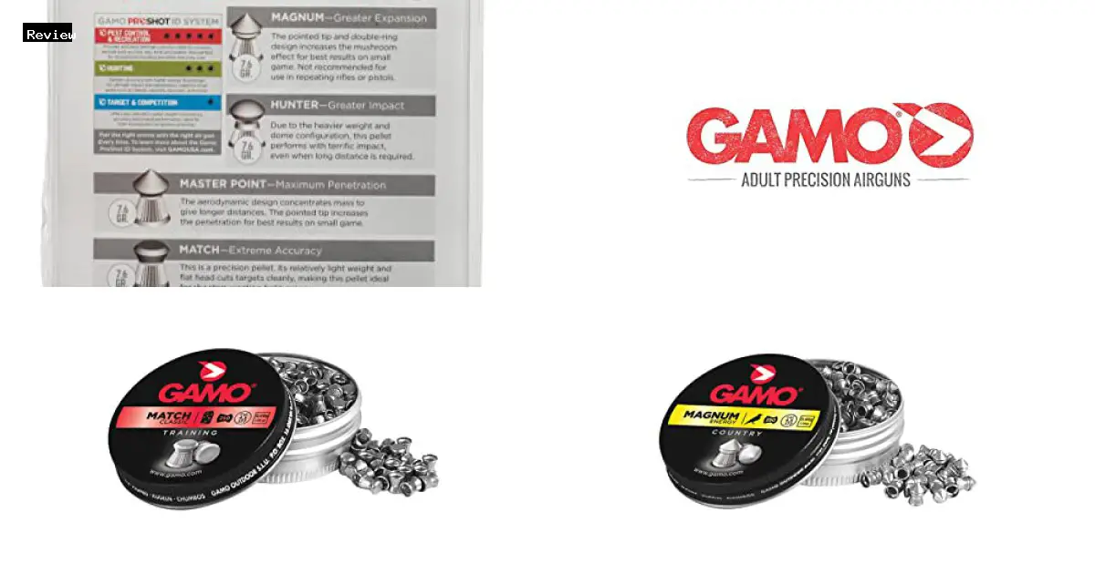 Gamo 632092954 Air Rifle Pellets Combo Pack, .177 Caliber, Quantity ...