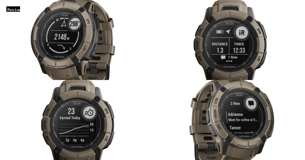 Garmin Instinct 2X Solar Tactical Review