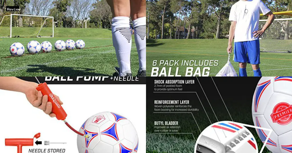 GoSports Soccer Ball vs adidas UCL Ball
