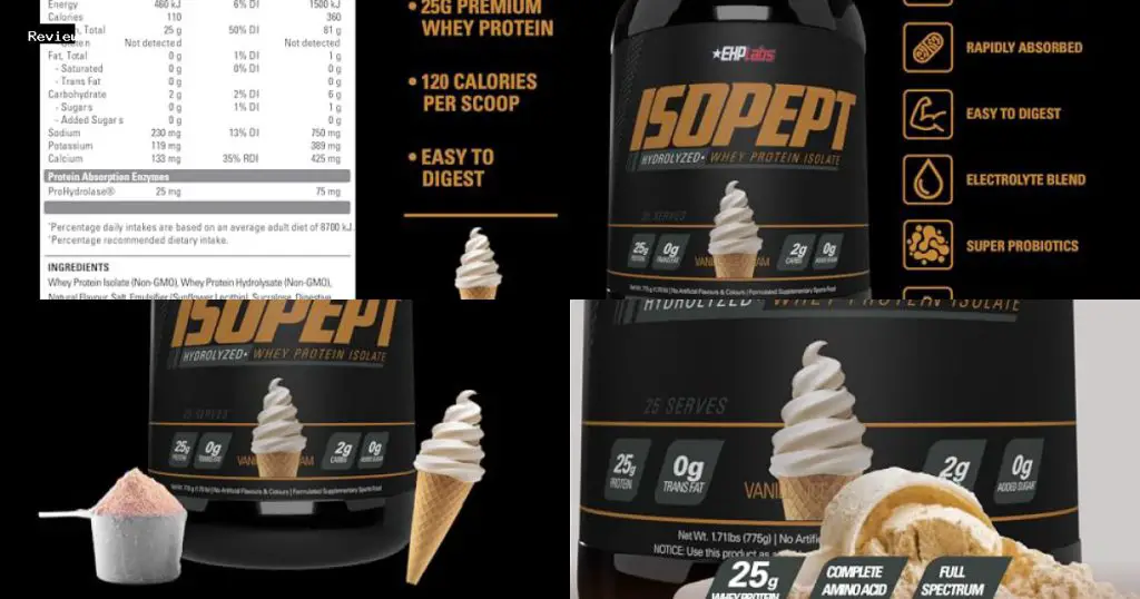Nutricost Whey Protein vs IsoPept Hydrolyzed