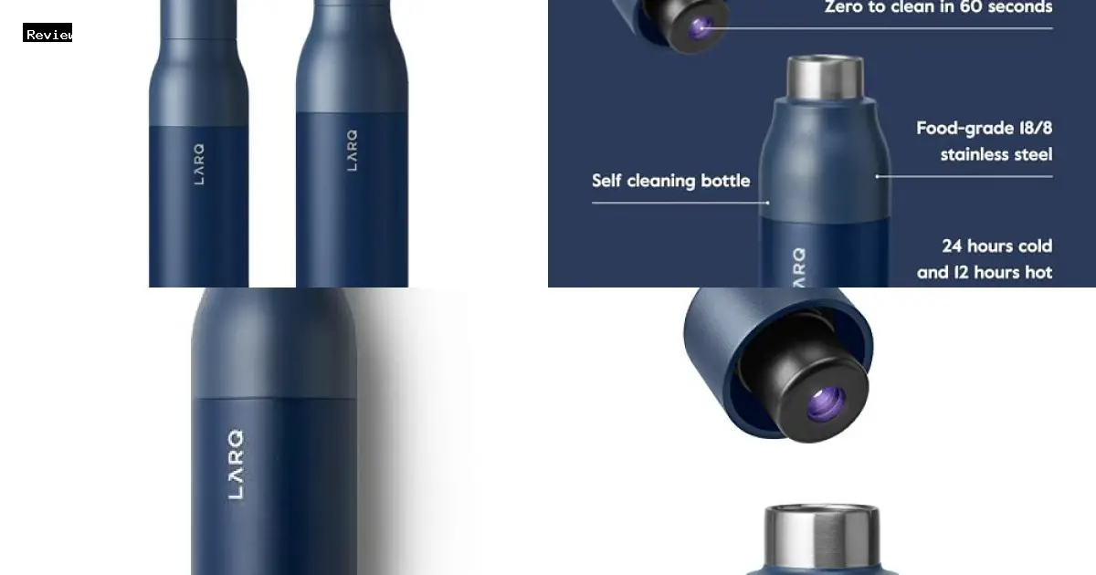 LARQ Bottle PureVis Review: Clean Water on the Go