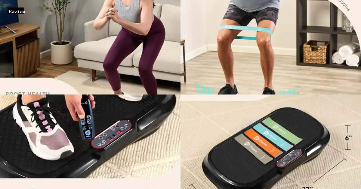 LifePro Vibration Plate Review: Workout at Home!