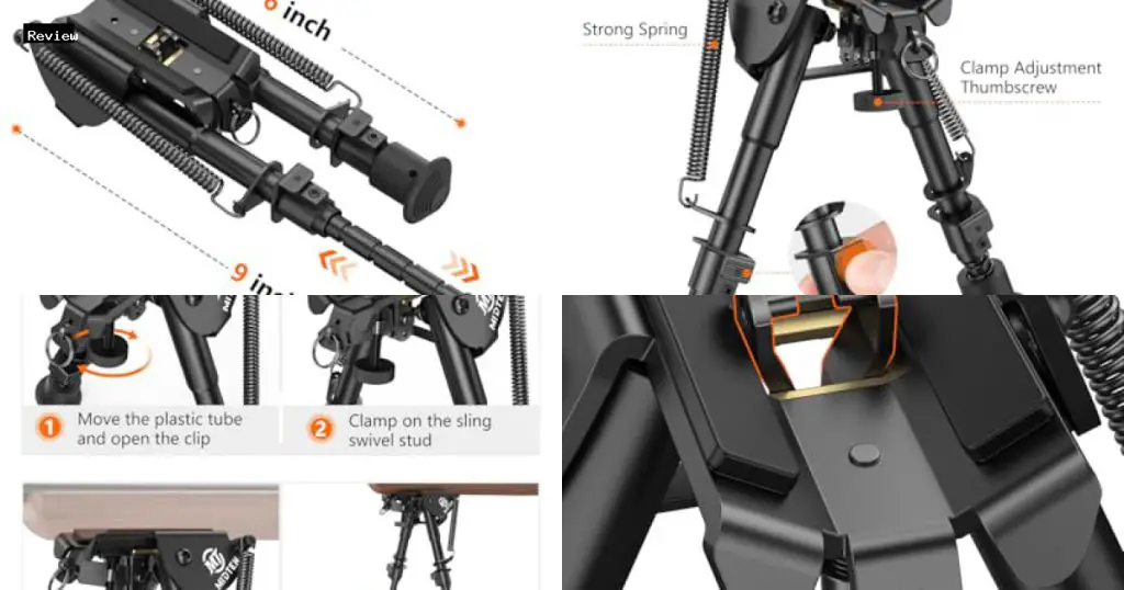 CVLIFE Bipod vs MidTen Bipod