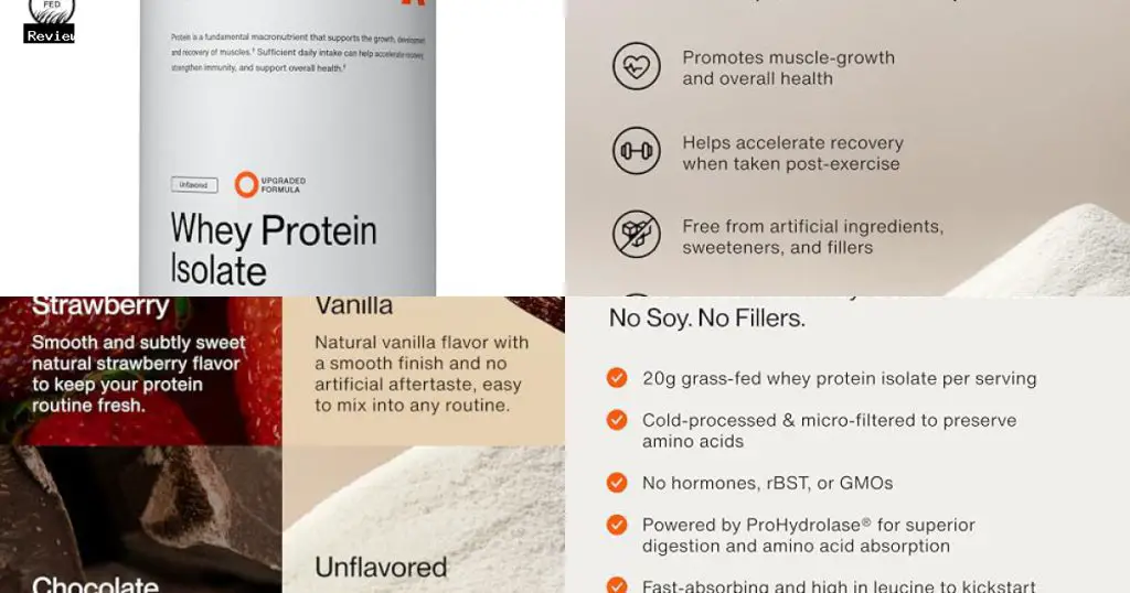 BODYTECH Whey Protein vs Momentous Whey Protein