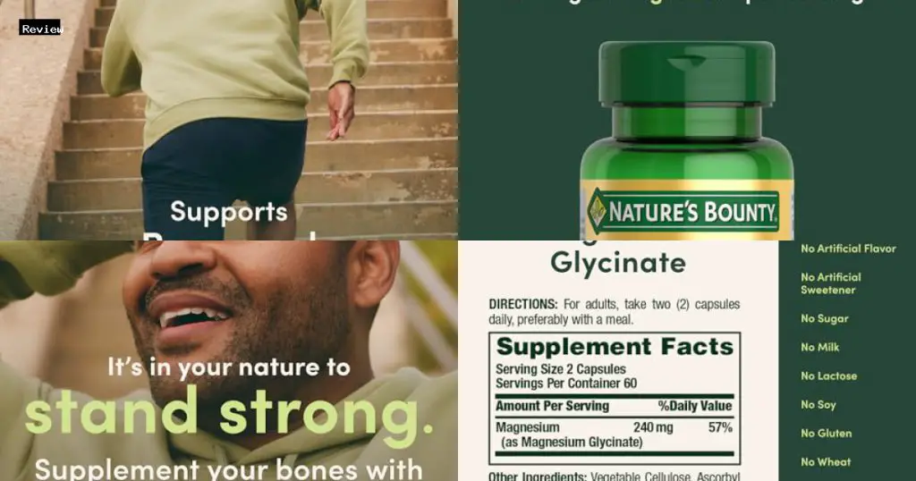 Mg Sleep Supplement vs Nature’s Bounty Mg