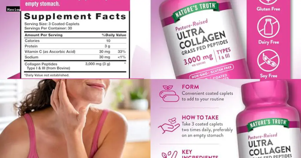 Nature's Truth Collagen vs Piping Rock Collagen