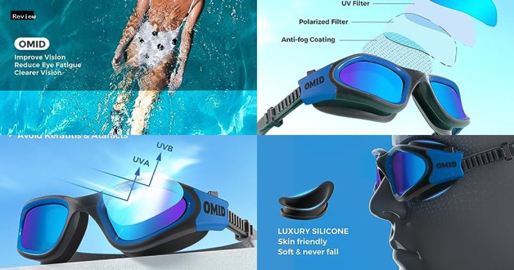 OMID Swim Goggles vs WIN.MAX Swim Goggles