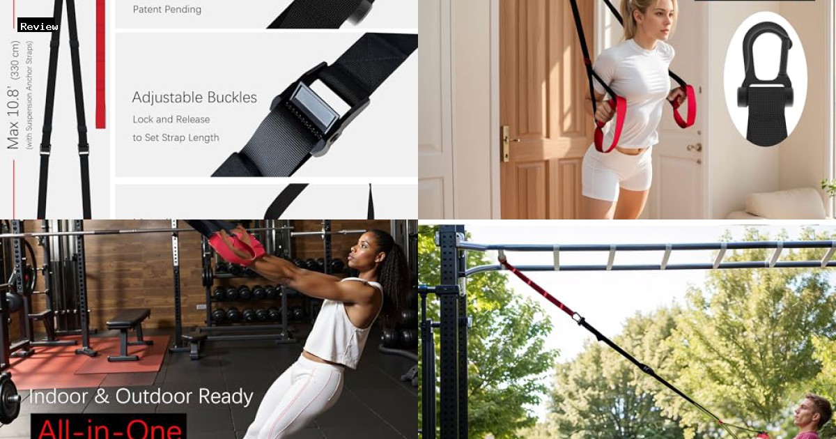 OUUO Suspension Straps Review: Home Gym Bodyweight Fitness