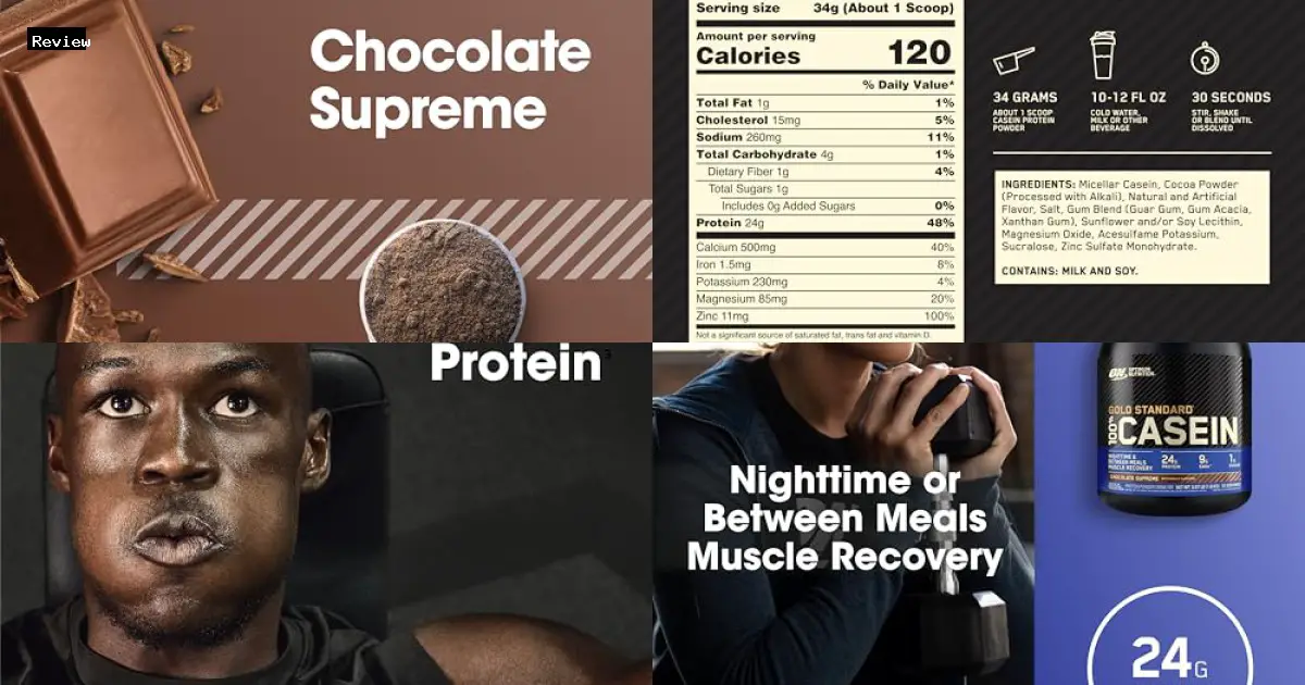 Optimum Nutrition Casein Protein Review