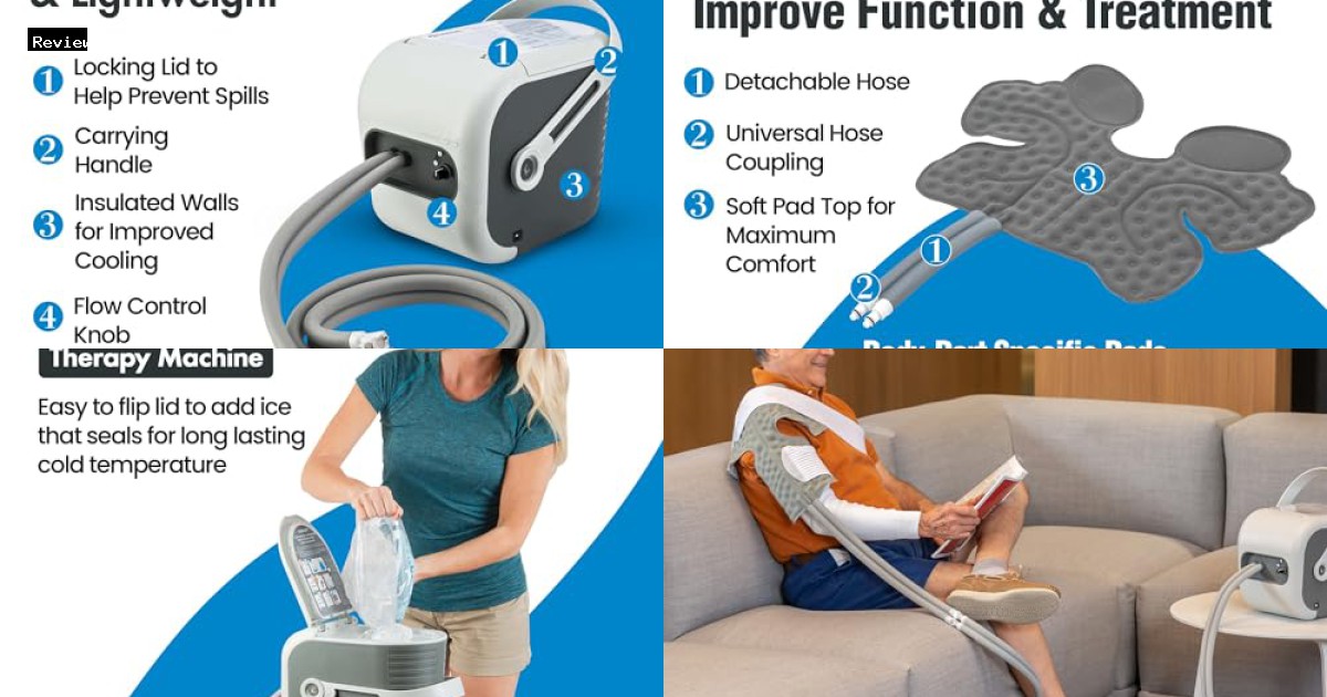 Ossur Cold Rush Therapy Machine Review