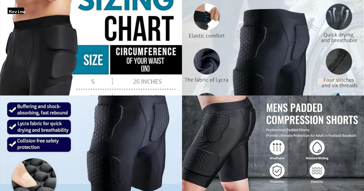 Ciseroye Padded Shorts Review: Hip & Thigh Protection