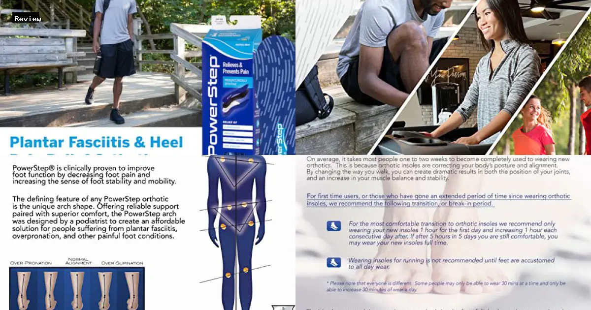 PowerStep Pinnacle Insoles Review: Plantar Fasciitis