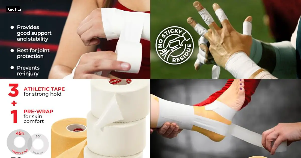 Mighty-X Athletic Tape Review: Injury Support