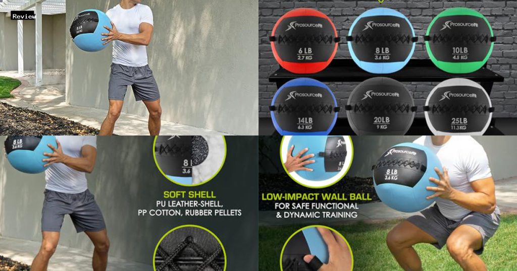 Titan Fitness Wall Ball vs ProsourceFit Ball
