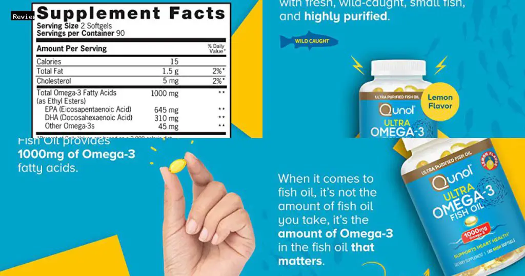 Pure Encapsulations EPA/DHA vs Qunol Fish Oil